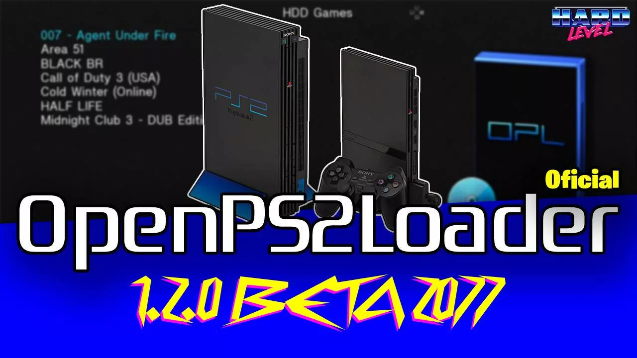 Open PS2 Loader (OPL) 1.2.0 Oficial - Nova BETA 2077 Suporte a Exfat e ZSO - HardLevel